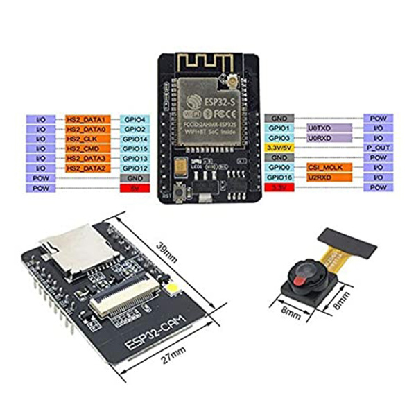ESP32 CAM WiFi модуль 2 4G Антенна Плата разработки ESP32 CAM - купить ...
