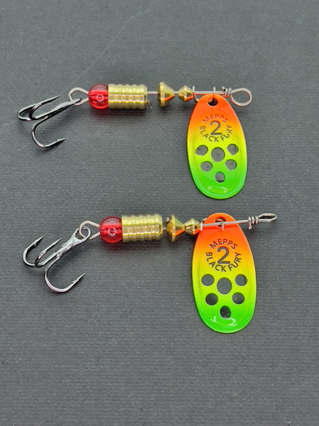 Вращающаяся Блесна MEPPS Comet 2_5, 2 шт - купить по низким ценам в интернет-магазине OZON ...