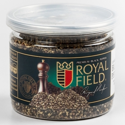 Перец черный дробленный ROYAL FIELD - купить с доставкой по выгодным ...