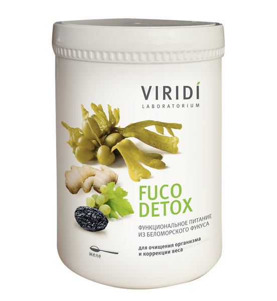 Желе из фукус VIRIDI - FUCO DETOX ( продукт на основе бурых водорослей ...