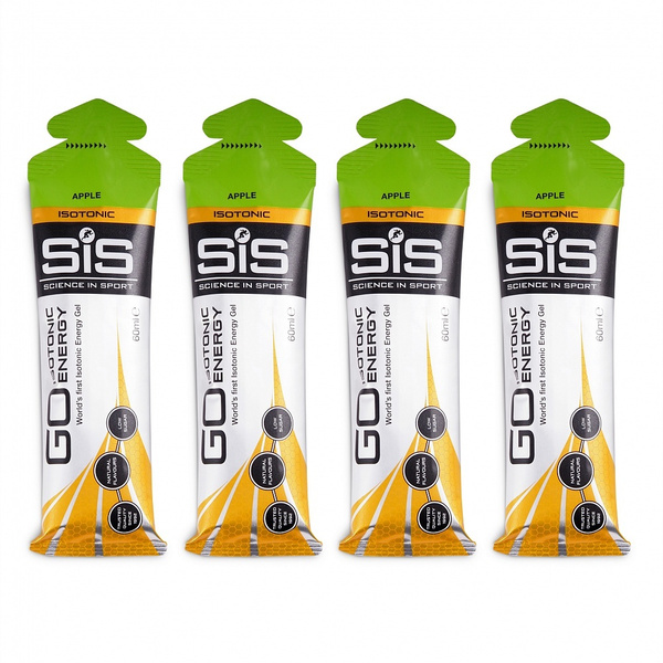 Гель энергетический SIS Go Isotonic Gel, Яблоко, 60мл 4шт - купить с ...