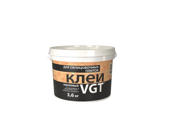 Клей для облицовочных плиток VGT 3.6 кг - купить с доставкой по ...