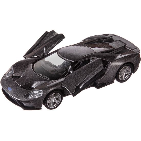 Машина металлическая RMZ City 1:32 Ford GT 2019, черный матовый цв ...