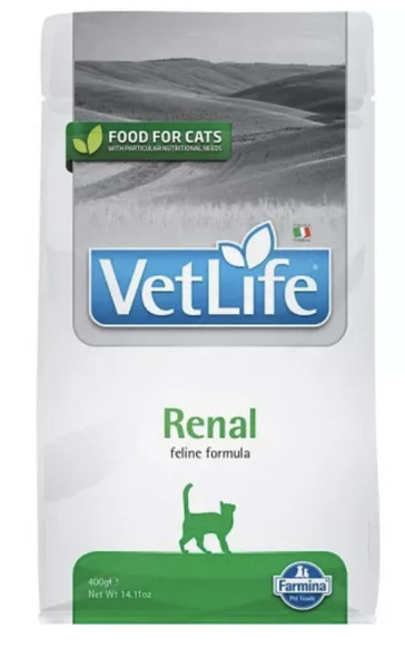 Vet Life Renal диетический сухой корм для кошек при почечной ...