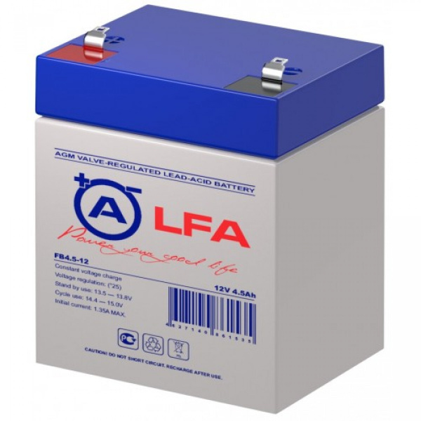 Батарея для ИБП ALFA Battery LFA FB4.5-12 купить по выгодной цене в ...