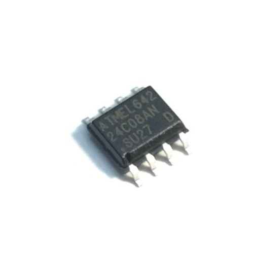 24C08 (SMD) Микросхема памяти EEPROM 24C08 в корпусе SO-8 - купить с ...