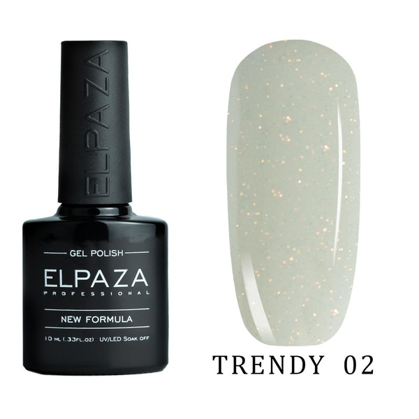 Elpaza гель-лак TRENDY № 02, 10 мл купить на OZON по низкой цене ...