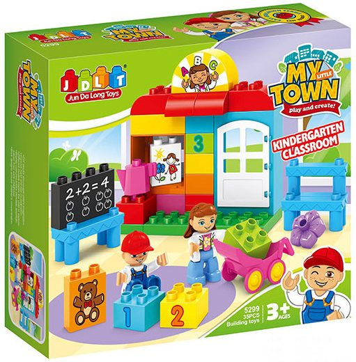 Конструктор JDLT 5299 Детский класс (35 деталей) - купить с доставкой по выгодным ценам в ...