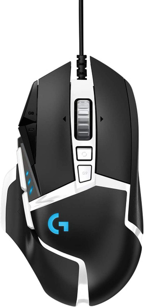 Игровая мышь проводная Logitech G Logitechmouse белый черный купить