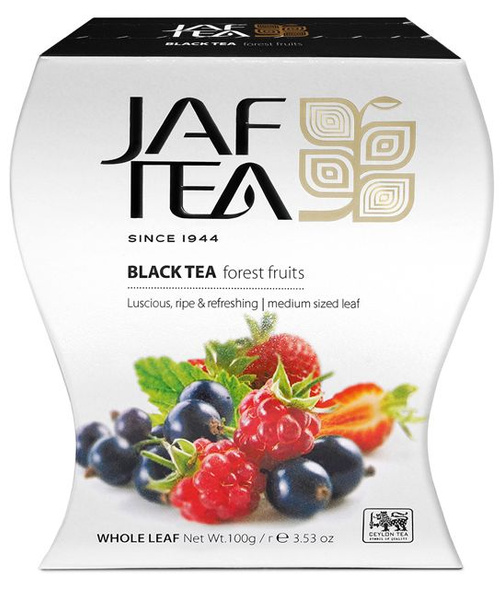 Чай Джаф чёрный Лесные ягоды 100г Jaf Tea Forest Fruit - купить с доставкой по выгодным ценам в ...