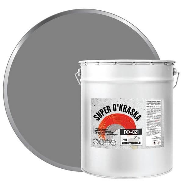 Грунтовка Super Okraska Противокоррозионная купить по доступной цене в интернет-магазине OZON ...