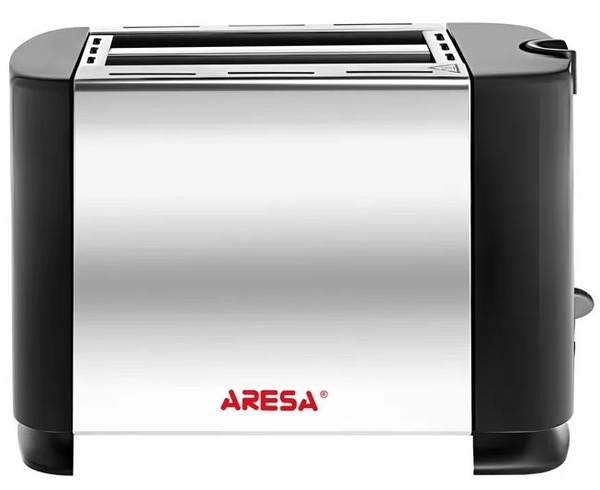 Тостер ARESA AR-3005, серебристый, черный купить по выгодной цене в интернет-магазине OZON ...