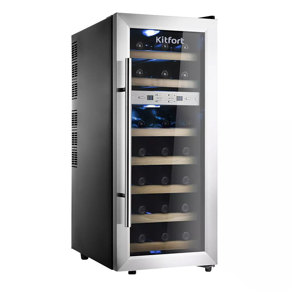 Винный шкаф Kitfort КТ 2406 по низкой цене отзывы фото характеристики в интернет магазине