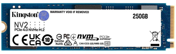 250 ГБ Внутренний SSD-диск Kingston M.2 2280 250GB NV2 Client SSD_2523 ...