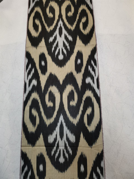 Узбекский ХЛОПКОВЫЙ ИКАТ Адрас, отрез 10м - купить с доставкой по ...