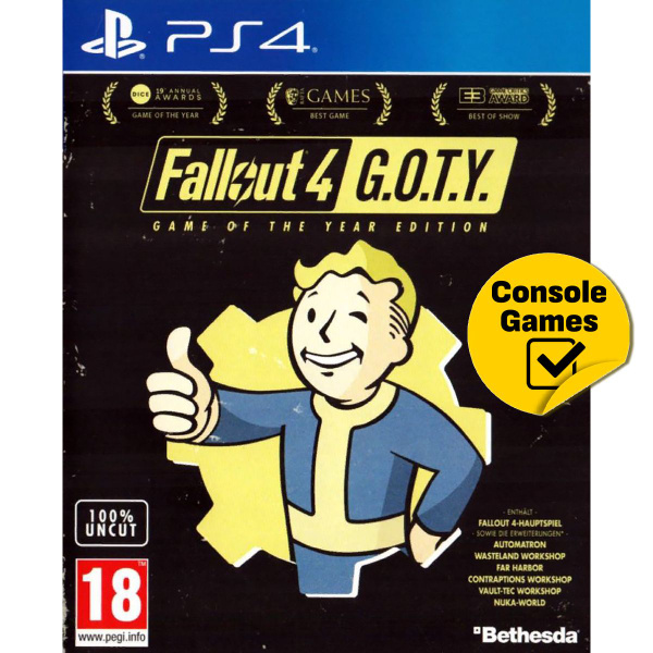 Игра Fallout 4 G.O.T.Y (PlayStation 4, Английская версия) купить по низкой цене с доставкой в ...