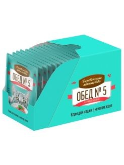 "Деревенские лакомства", Тунец с икрой (паучи), для кошек, 12 шт. по 50 ...