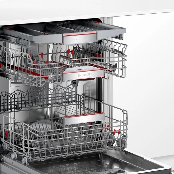 Встраиваемая посудомоечная машина Bosch SMV8YCX03E, белый купить по ...