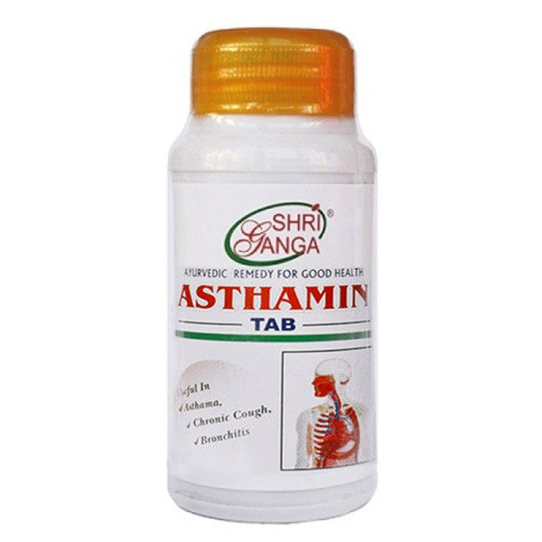 Астамин Шри Ганга (Asthamin Shri Ganga), 100 таблеток - купить с ...