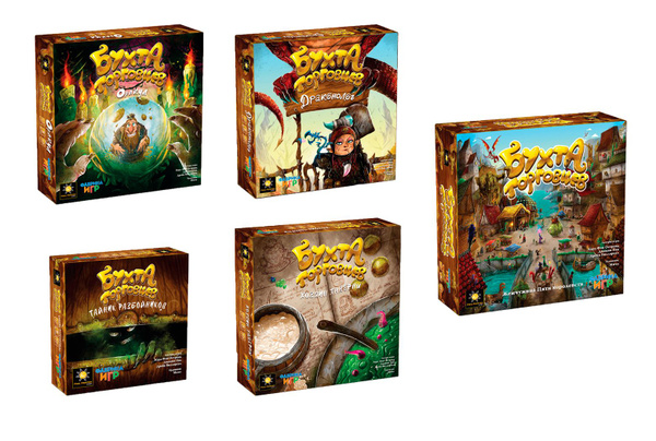 Настольная игра Фабрика Игр ''Бухта торговцев'' + 4 дополнения - купить ...