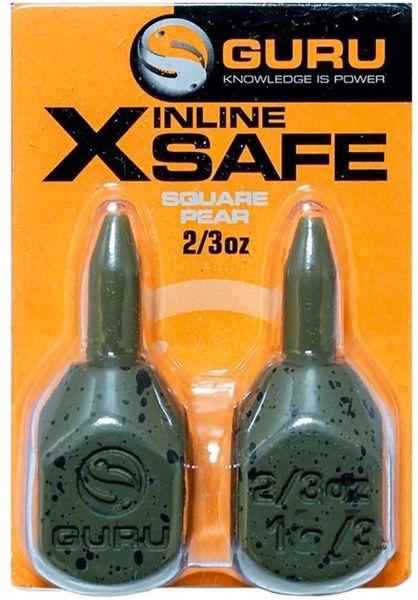 Грузило Инлайн 19 г Guru (Гуру) - X-Safe Inline Lead, 2 шт - купить по ...