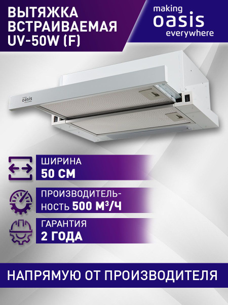 Встраиваемая вытяжка making Oasis everywhere ВСТРАИВАЕМАЯ купить по низкой цене: отзывы, фото ...