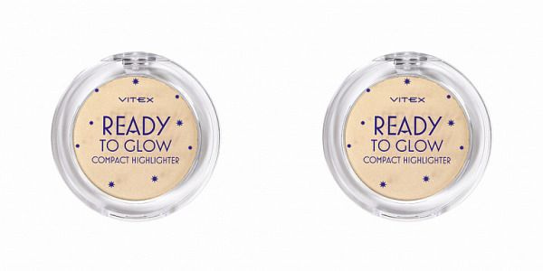 Витэкс Хайлайтер компактный VITEX READY TO GLOW, тон 203 Golden glow ...
