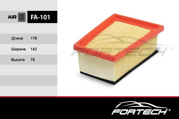 Фильтр воздушный Fortech FA101 - купить по выгодным ценам в интернет ...