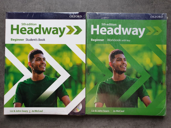 Headway Beginner 5-th edition Пятое издание Комплект Учебник+Тетрадь+CD ...