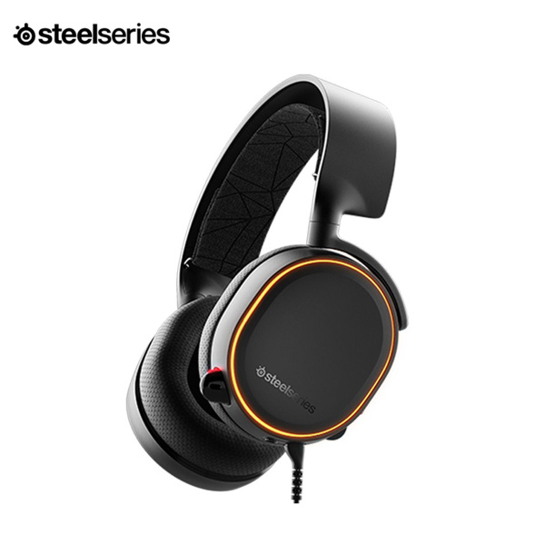 Игровые наушники SteelSeries X-Arctis 5, черный - купить по доступной ...