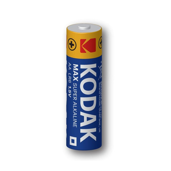 Батарейка Kodak LR6 MAX SUPER Alkaline 1 шт - купить с доставкой по ...