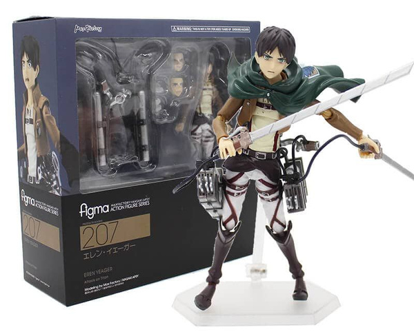 Аниме фигурка Эрен Йегер, Figma 207 Eren Yeager - купить с доставкой по ...