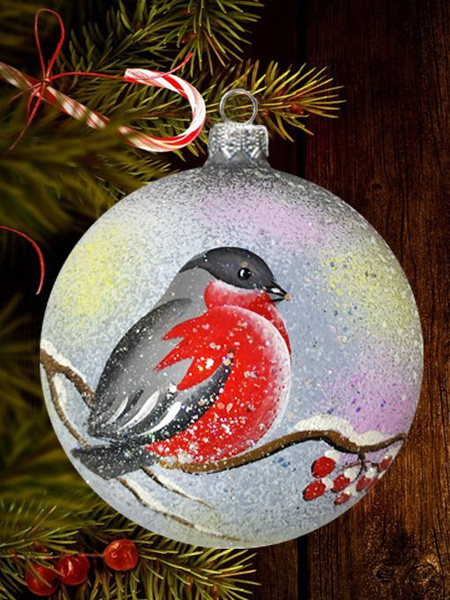 Характеристики Dekart / Декарт Елочная игрушка Новый год 2025 украшения шар большой стекло ...