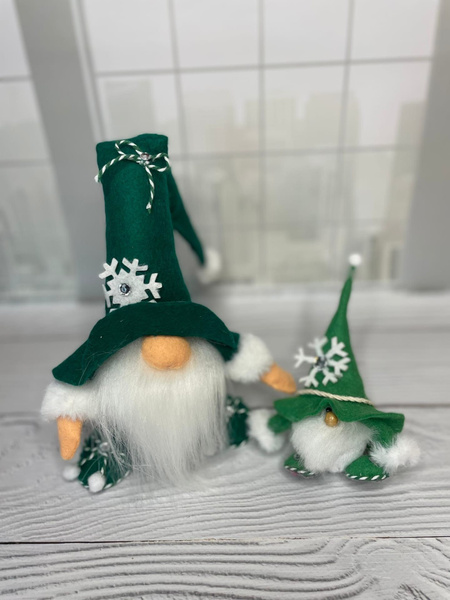 Новогодний Гномик ручной работы/подарок на праздник/новогодний подарок ...
