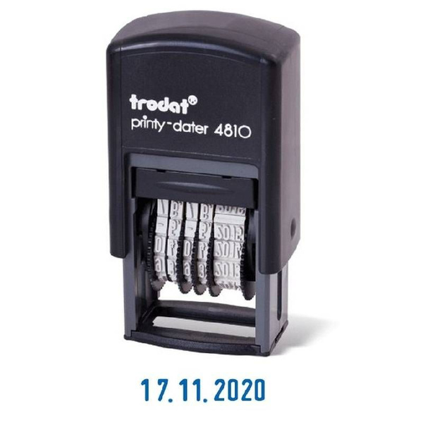 Датер Trodat Мини, пластик, 3,8 мм, банк цифр (4810 B) - купить с ...