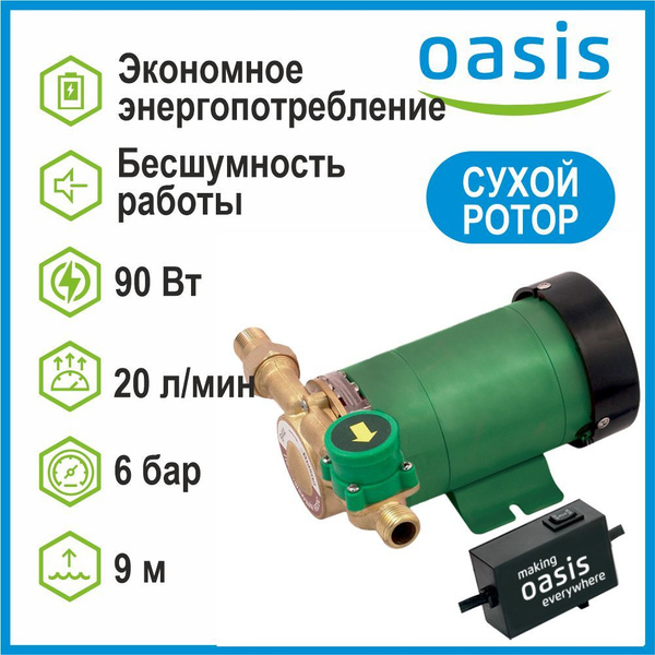 Электрический насос Oasis 00028566, 220 л/мин купить c доставкой на OZON по низкой цене (830970917)
