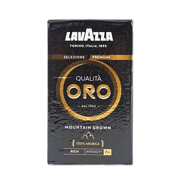Кофе молотый Lavazza Qualita Oro Mountain Grown 250гр., вакуумная ...