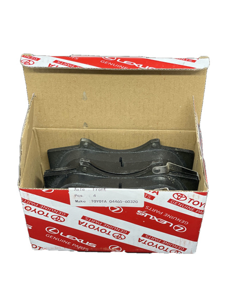 Колодки тормозные Toyota 0446560320 Передние - купить по низким ценам в ...