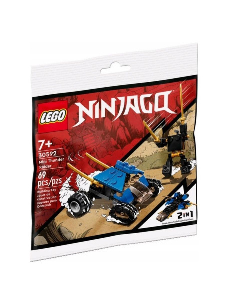 30592 Конструктор LEGO Polybag Ninjago Mini Thunder Raider Мини ...