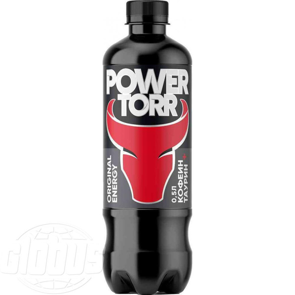 Энергетический напиток Power Torr Original Energy газированный, 0,5 л ...