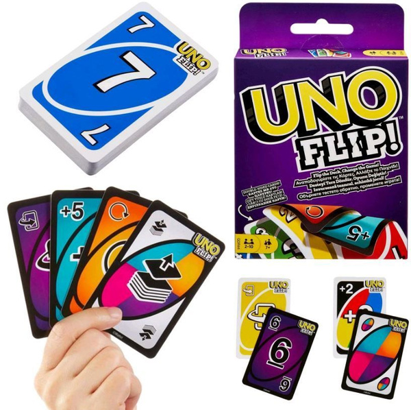 Карты уно игра настольная uno FLIP для детей и взрослых uno FLIP ...