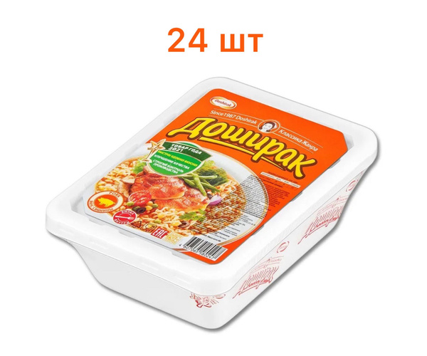 Доширак Свинина 24шт (90г) - купить с доставкой по выгодным ценам в ...