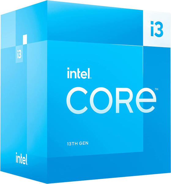 Процессор Intel Core i3 13-го поколения, BOX (с кулером), 4 яд., 3.4 ...