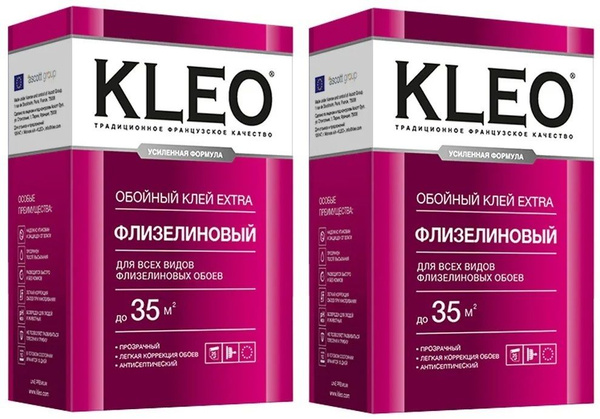 Клей для обоев Kleo Extra 35, 480 г. - купить по доступной цене в ...