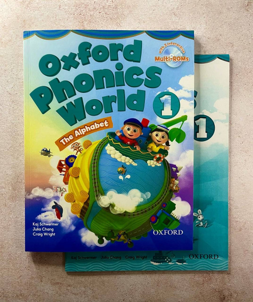 Книга Комплект Oxford Phonics World 1 Level 1. Student Book. Workbook ...