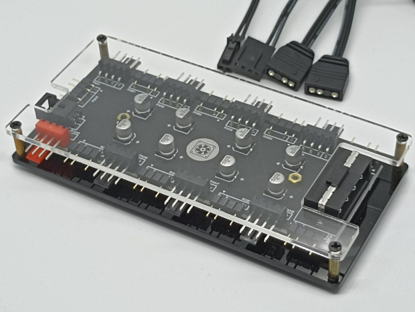 Хаб / контроллер подсветки ARGB 5v 3pin и 4-pin вентиляторов - купить ...