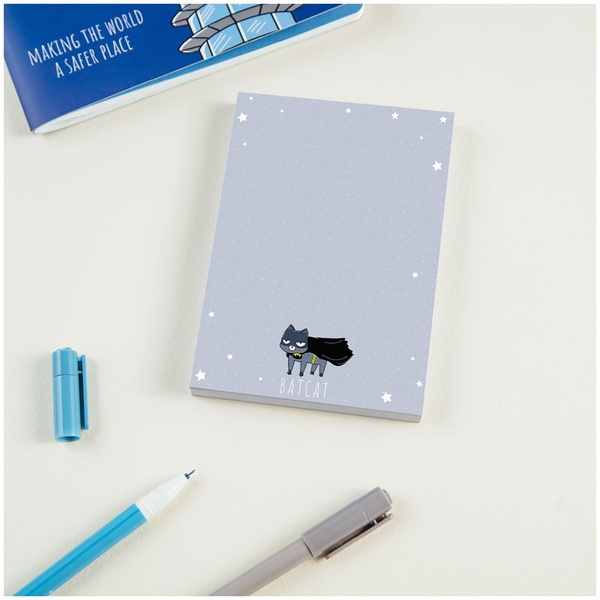 Блок для записей 8,8x12,5см, 100л.,Batcat, на склейке, MS_46562 ...