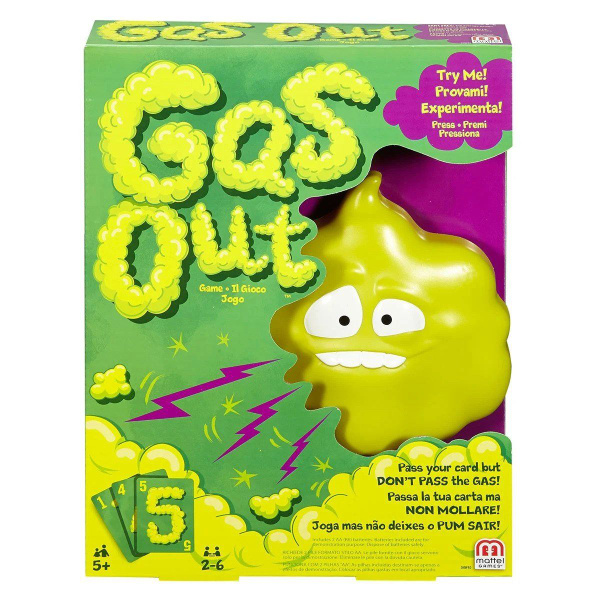 Gas Out Game - разыграйте свою карту, но не пропускайте газ купить на ...