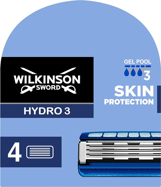 Schick / Wilkinson Sword Hydro 3 Skin Protection / Сменные кассеты для ...
