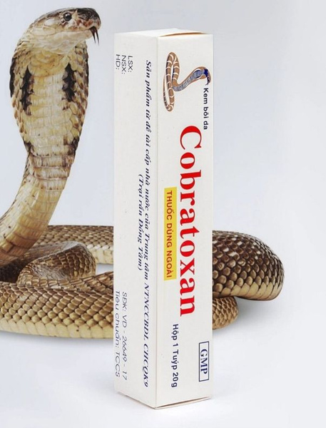 Кобратоксан мазь на основе змеиного яда, 20гр, Cobratoxan, Вьетнам, 1шт ...